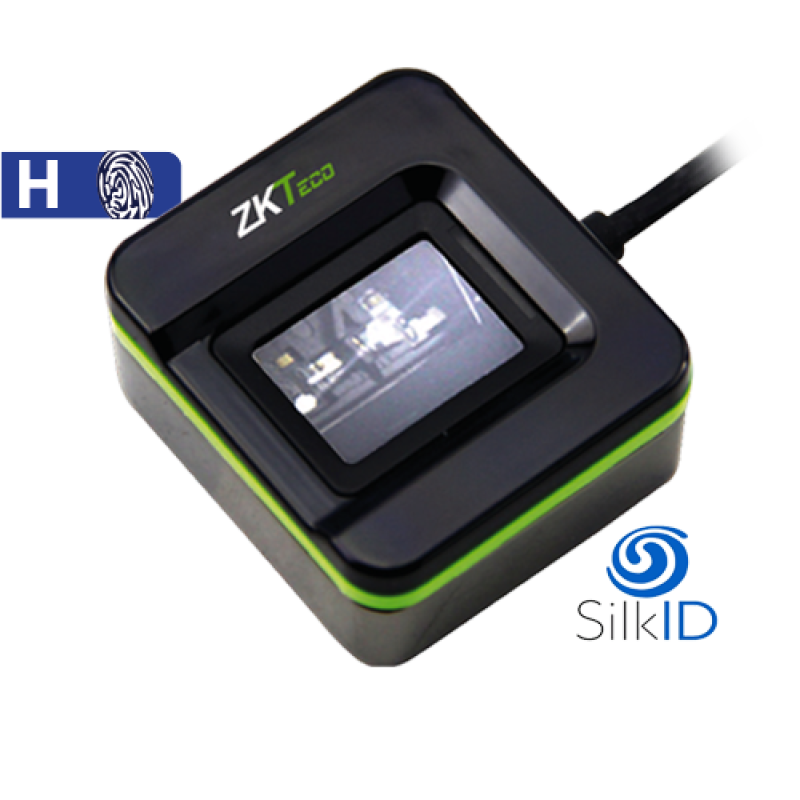 Enrolador de Huellas USB Silk ID Windows 32-64bits ZKTeco (SLK20R)