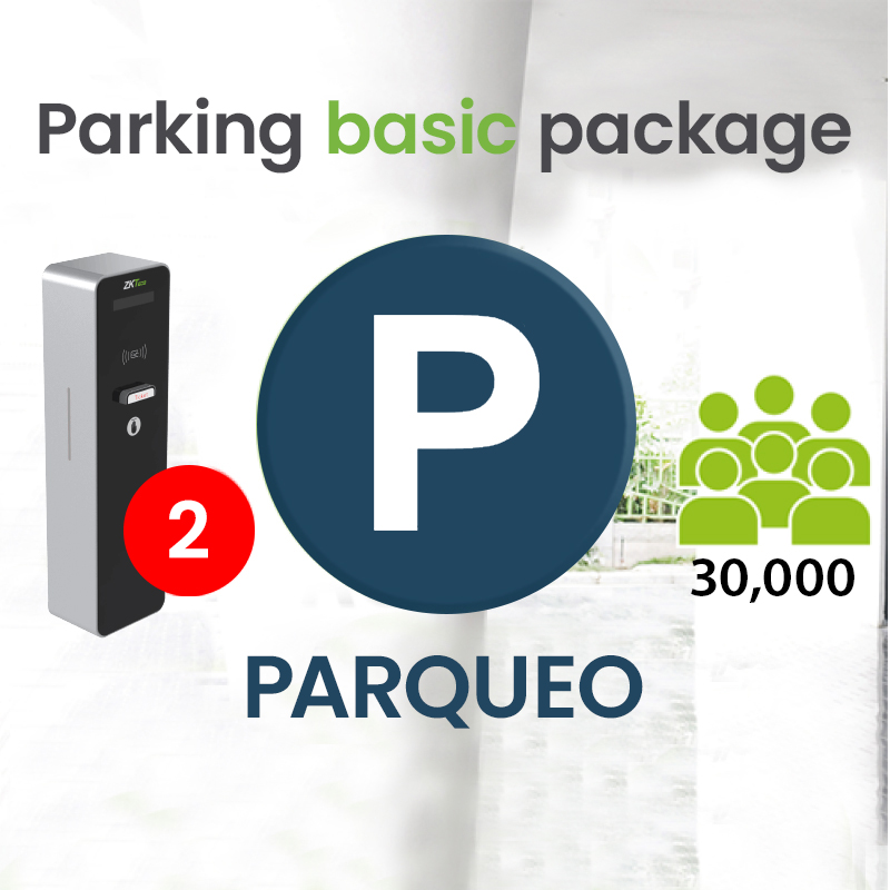 Software de parqueo básico (Licencia permanente para 2 TBM ) (ZKBioCV ...
